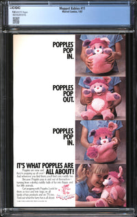 Muppet Babies (1985) #11 CGC 9.8 NM/MT