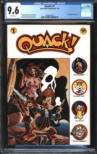 Quack! (1976) #1 CGC 9.6 NM+